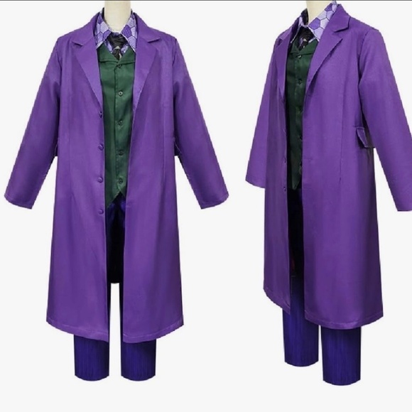 Other | Dark Knight Heath Ledger Joker Costume Premium Halloween ...